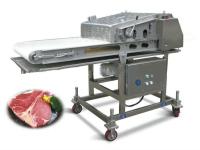 China Meat Steak Flattening Machine with 400mm/600mm Belt Width and 0-30mm Adjustable Thickness for Industrial Food Processing for sale