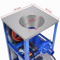 China Electric Multi-functional Bone Crusher and Meat Grinder 1.5/2.2 kW 180 kg/h Capacity for Chicken Fish Beef Processing for sale