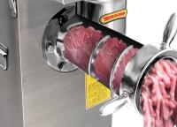 China Industrial Stainless Steel Meat Grinder 6mm 8mm Mincer Discs Frozen Meat Chopping Machine for sale