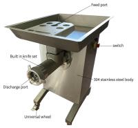 China Industrial Frozen Meat Mincer Machine Automatic 1000kg/H 380V 3kW Stainless Steel for sale