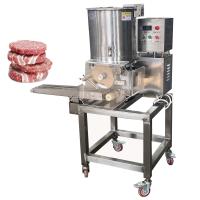 China Burger Press Hamburger Automatic Burger Patty Maker 2100 PCS/H for sale
