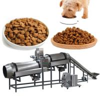 China Automatic Pet Food Production Line with 800-3500kg/h Capacity and 160-290kw Power for Dog Cat Fish Food Manufacturing for sale