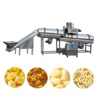 China Snack Biscuit & Corn Puff Production Line - 100-500 kg/h Capacity with 52-102 KW Power Consumption for sale