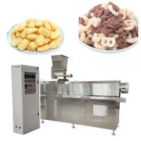 China Snack Biscuit & Corn Puff Production Line - 100-500 kg/h Capacity with 52-102 KW Power Consumption for sale