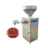 China Commercial Automatic Hungarian Chicken Sausage Making Machine Production Line 50-1000kg/h Capacity 220V/380V for sale