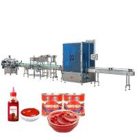 China Industrial Tomato Canning Production Line with 150 Bottles/Min Capacity and ±0.5% Filling Accuracy for Tomato Concentrate for sale