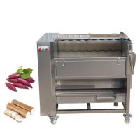 China 220V Automatic Fruit Vegetable Processing Machine Brush Roller Size Grader 2024 for sale
