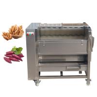 China 220V Automatic Fruit Vegetable Processing Machine Brush Roller Size Grader 2024 for sale