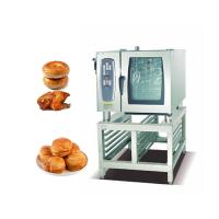 China 220V Commercial Rotary Rack Oven Stainless Steel Bakery Equipment 50-300℃ for sale