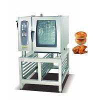 China 220V Commercial Rotary Rack Oven Stainless Steel Bakery Equipment 50-300℃ for sale