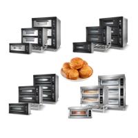 China Stainless Steel Commercial Rotary Rack Oven 220V 50-300C Precise Temperature Control Bakery Equipment for sale