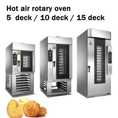 China Stainless Steel Commercial Rotary Rack Oven 220V 50-300C for Bakery Dough 50-500g for sale