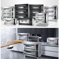 China Stainless Steel Commercial Rotary Rack Oven 220V 50-300C for Bakery Dough 50-500g for sale