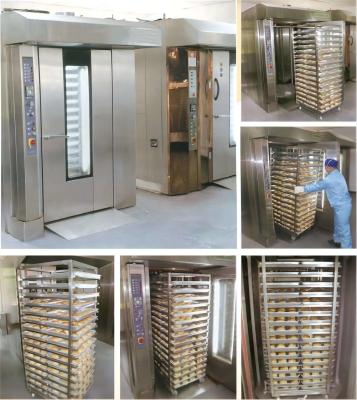 China Stainless Steel Commercial Rotary Rack Oven 220V Fully Automatic Baking Equipment for sale