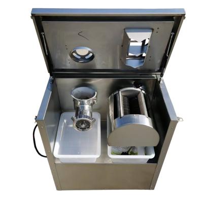 China Stainless Steel Meat Processing Machine with Bone Cutting Saw 220V 110V for sale
