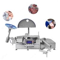 China Commercial Meat Bowl Cutter Machine 125L 85-95kg Capacity with Speed Control for Food Processing for sale
