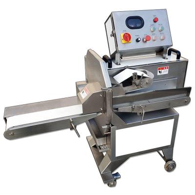 China Stock Available Cooked Automatic Meat Cutting Machine With High Material for sale