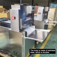 China Fully Automatic Stainless Steel Beef And Mutton Cutting And Rolling Machine With New Motor Core Component for sale