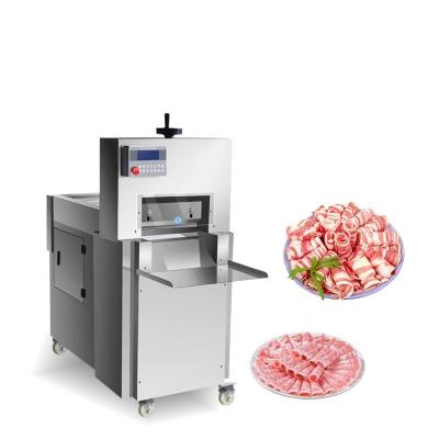China Fully Automatic Stainless Steel Beef And Mutton Cutting And Rolling Machine With New Motor Core Component for sale