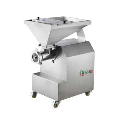 China 750W 304 Stainless Steel Commercial Meat Grinder 300kg/h Capacity for Butcher Shop for sale