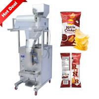 China Automatic Snack Pouch Packing Machine 1kg-5kg Weighing and Sealing for Potato Chips French Fries for sale