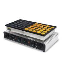 China 50PCS Commercial Poffertjes Maker 1700W Electric Pancakes Machine Nonstick Stainless Steel Snack Maker for sale