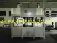 China PLC Control Bagasse Paper Plate Making Machine , Disposable Bowl Making Machine 100kw for sale