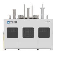 China Fully Automatic 220kw Biodegradable Egg Box Pulp Mold Forming Machine for Disposable Food Containers for sale