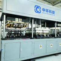 China 380V Automatic Pulp Molding Tableware Machine with 960-1920pcs/hr Capacity for Bagasse Plate Making for sale