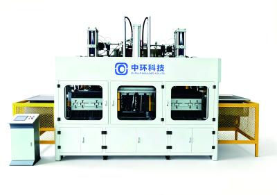 China 30kw Fully Automatic Eco-Friendly Vacuum Pulp Forming Machine for Disposable Food Containers for sale