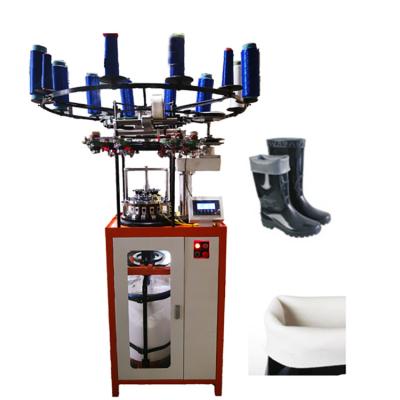 China ZY880F1 5 Inch Electronic Jacquard Circular Knitting Machine for Rain Boots Lining 300-380 Needles for sale