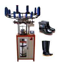 China ZY880F1 5 Inch Electronic Jacquard Circular Knitting Machine for Rain Boots Lining 300-380 Needles for sale