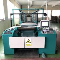 China Ribbon Textile Warping Machine 200m/min Beam Size 267x405mm for Narrow Weaving for sale