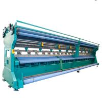 China High Tech ZYTT-291 Net Fabric Single Needle Bed Machine 90-340 inch Working Width E2-E24 Gauge for sale