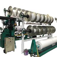 China High speed sunshade net double needle bed raschel machine for sale