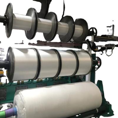 China Plush Textile Fabric Double Needle Bed Raschel Machine E16 E22 138 Inch Working Width for sale