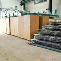 China Single Needle Straight Bar Knitting Machine For Artificial Grass Net Fabric for sale