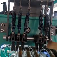 China Golf Artificial Grass Double Needle Bed Raschel Warp Knitting Machine 11KW 1000M/Min for sale