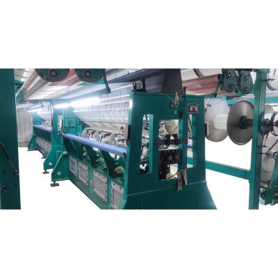 China Numerical Controlled Blanket Double Needle Bed Raschel Machine E16 E18 E22 Gauge 90-138 Inch for sale