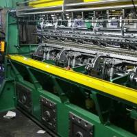China Chemical fiber mesh single needle bed machine for sale