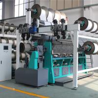 China Double Needle Bed Raschel Warp Knitting Machine 16 18 Gauge 90 138 Inch Working Width for sale
