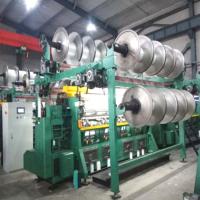 China Double Needle Bed Raschel Warp Knitting Machine 16 18 Gauge 90 138 Inch Working Width for sale