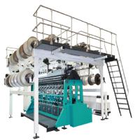 China ZYTT-RD7 Air Mesh Spacer Fabric Double Needle Bed Raschel Machine E16-E28 Gauge 90-138 Inch for sale
