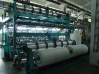 China ZYTT-RD7 Air Mesh Spacer Fabric Double Needle Bed Raschel Machine E16-E28 Gauge 90-138 Inch for sale