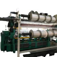 China ZYTT-RD7 Air Mesh Spacer Fabric Double Needle Bed Raschel Machine E16-E28 Gauge 90-138 Inch for sale