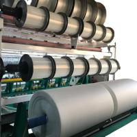 China ZYTT-RD7 Air Mesh Spacer Fabric Double Needle Bed Raschel Machine E16-E28 Gauge 90-138 Inch for sale