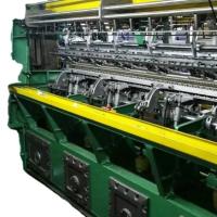 China Net Fabric Single Needle Bed Warp Knitting Machine 130 Inch for Safety Net Construction Net for sale