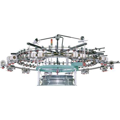 China Single Commercial Electronic Jacquard Circular Knitting Machine Hat Sock Fabric for sale
