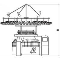 China 34 Inch Cylinder Circular Knitting Machine 5.5 KW 84F 108F for Single Jersey Fabric for sale