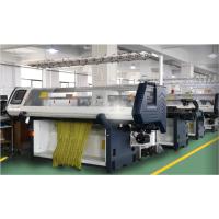 China Double System Computerized Sweater Collar Flat Knitting Machine 52 inch 220V for sale